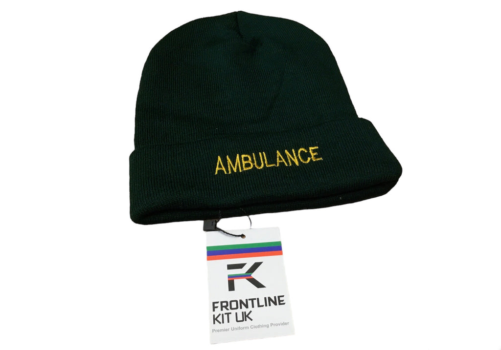 Green Ambulance Beanie Hat – Frontline Kit UK