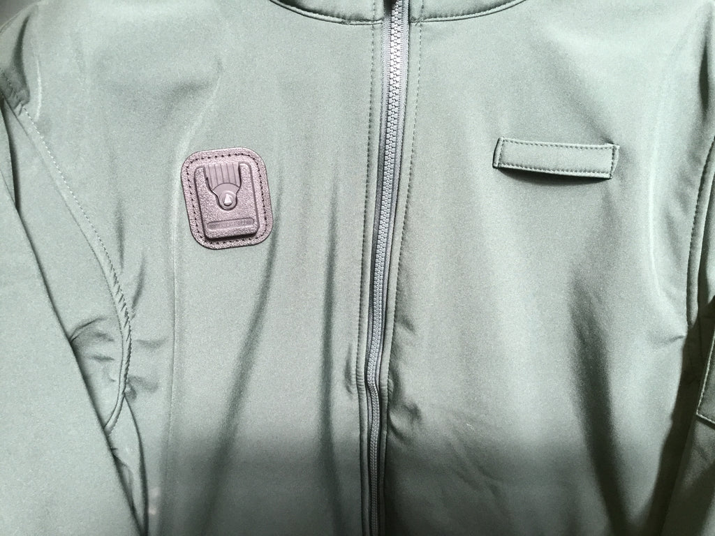 Sugdens Ambulance/Paramedic green jacket with docking clip – Frontline ...