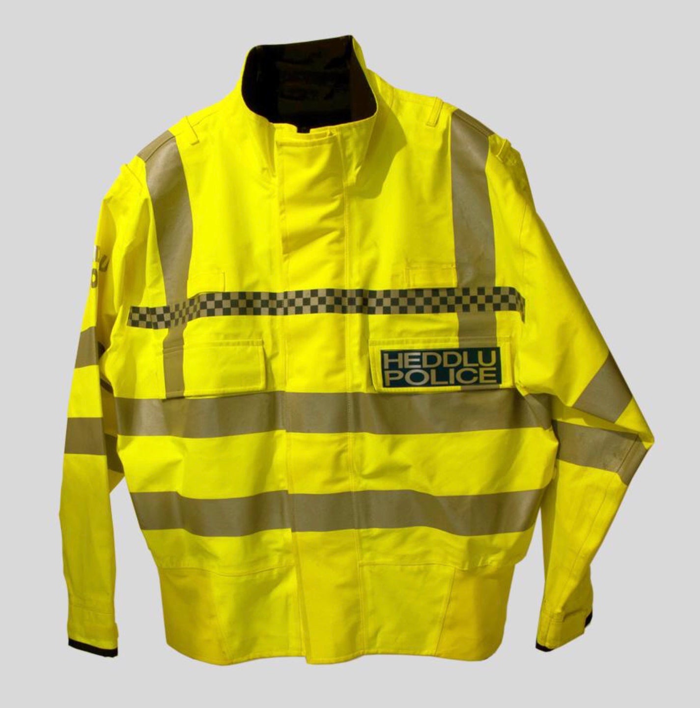 Hi Vis Heddlu Police Waterproof NPU Blouson Jacket – Frontline Kit UK