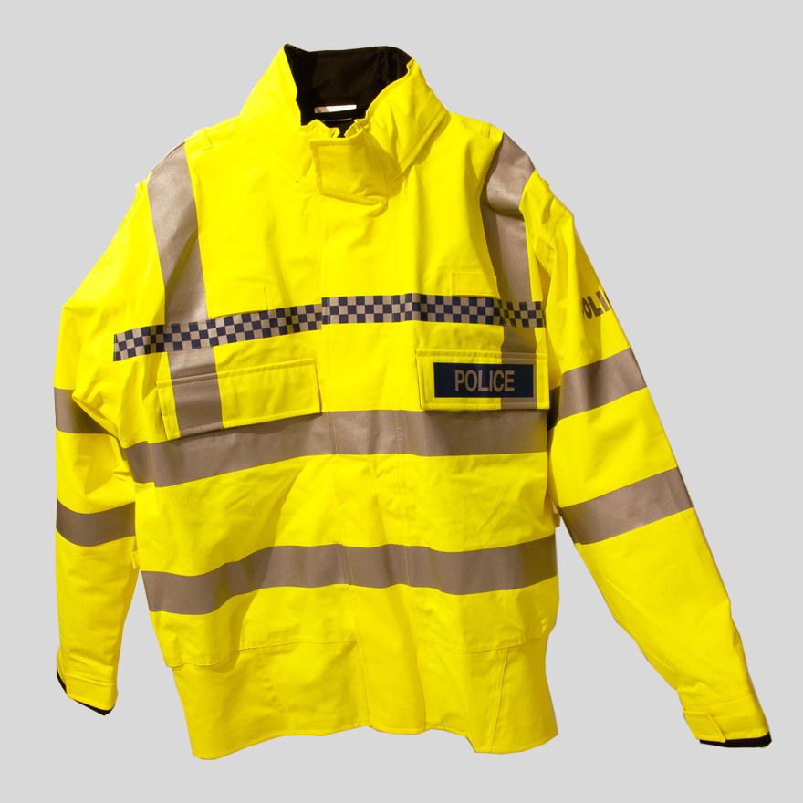 Hi Vis Police Waterproof NPU Blouson Jacket – Frontline Kit UK